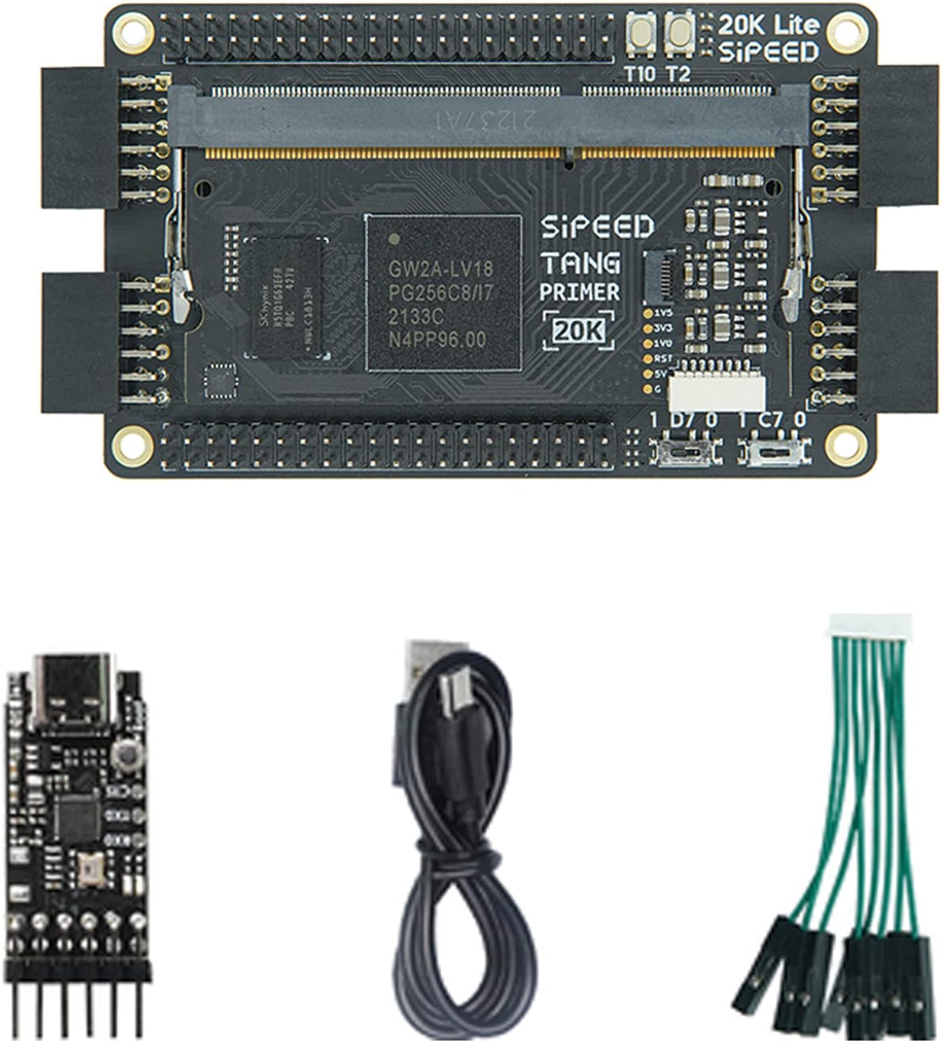 Amazon.com: Sipeed Tang Primer 20K Gowin GW2A FPGA GoAI Core Board ...