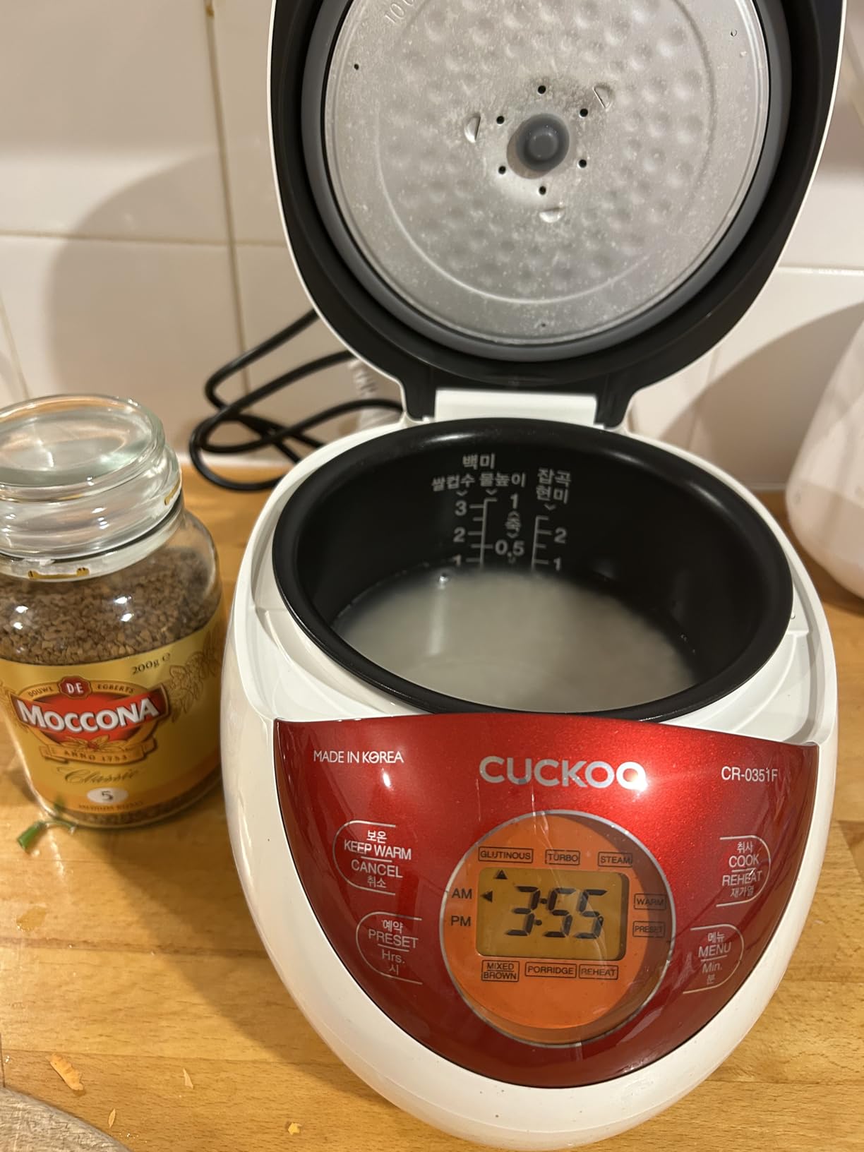 CUCKOO 3-Cup Electric Heating Smart Rice Cooker, Non-Stick Inner Pot ...