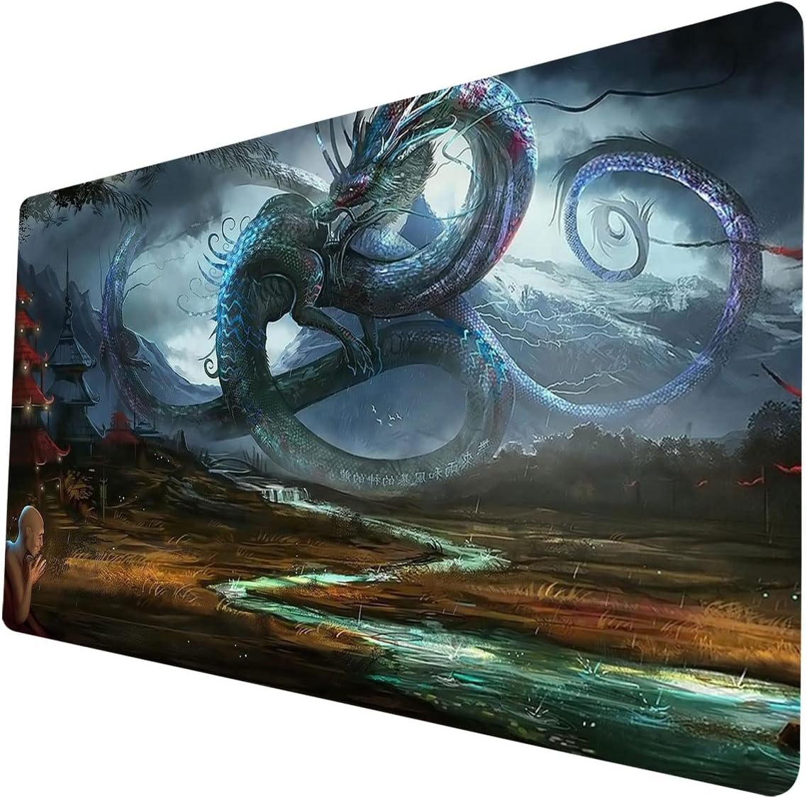 Amazon.com: TCG Playmat 14" x 24" Compatible for MTG DTCG CCG RPG Card ...