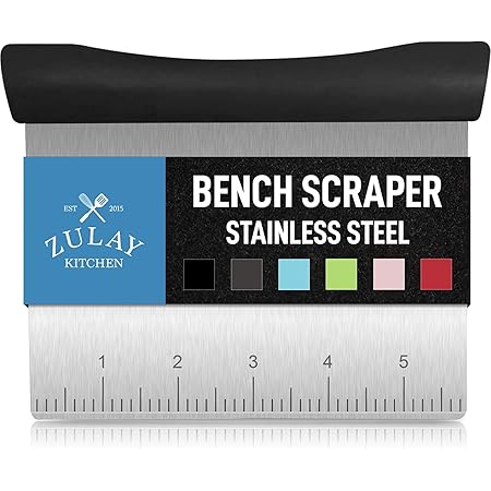 Amazon.com: Amazon Basics Multi-Purpose Stainless Steel Scraper/Chopper ...