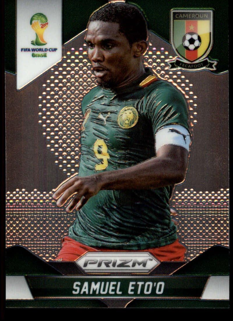 Amazon.com: 2014 Panini Prizm World Cup #40 Samuel Eto'o Cameroon ...