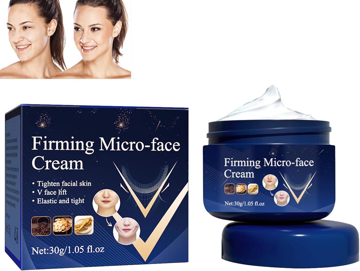 Firming Face Cream,Lifting Cream for Face,Skin Tightening Cream,Anti ...