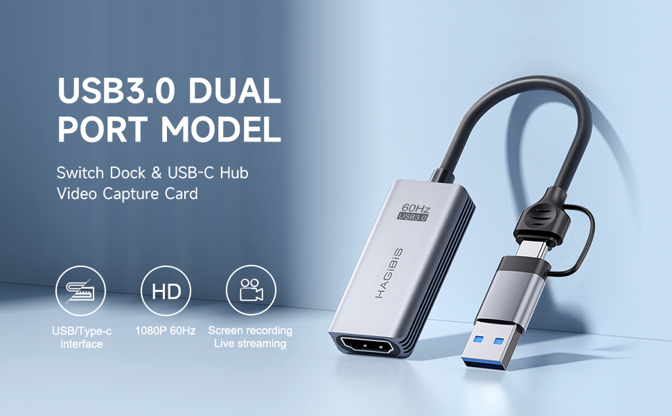 Video Audio Capture Device USB 3.0 Video Capture Card With 100W PD ...