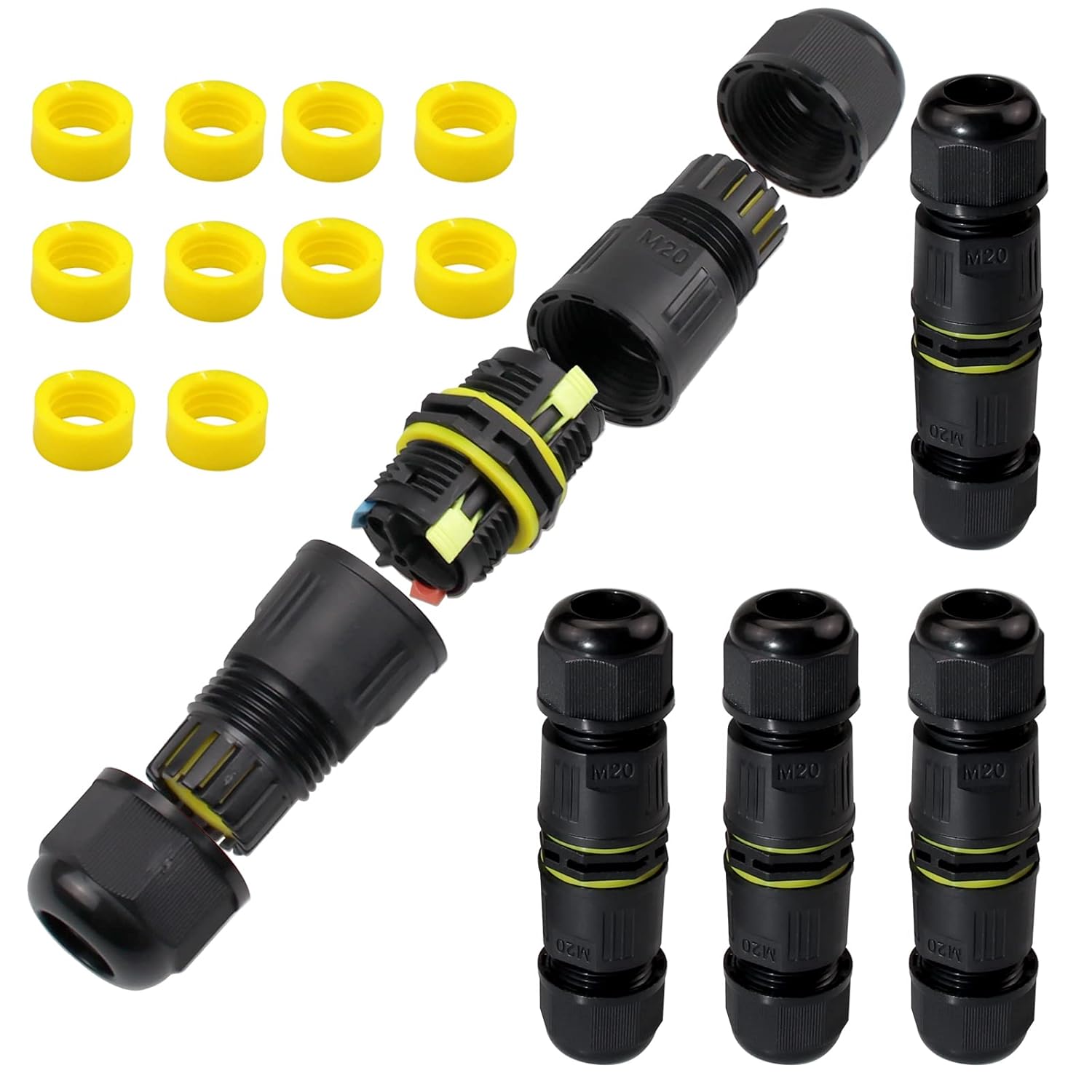 IP68 Waterproof Underground Junction Box Quick Junction Box Connector ...