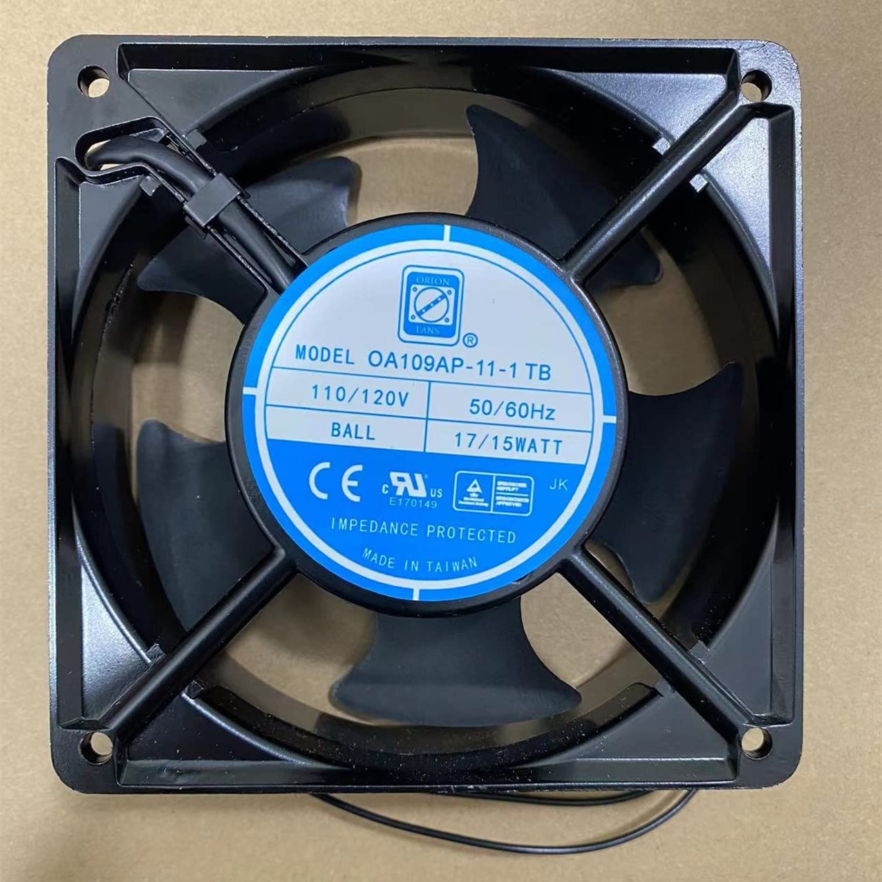 Amazon.com: for OA109AP-11-1 TB Fan 110/120V 17/15W 12CM 2-Wire Cooling ...