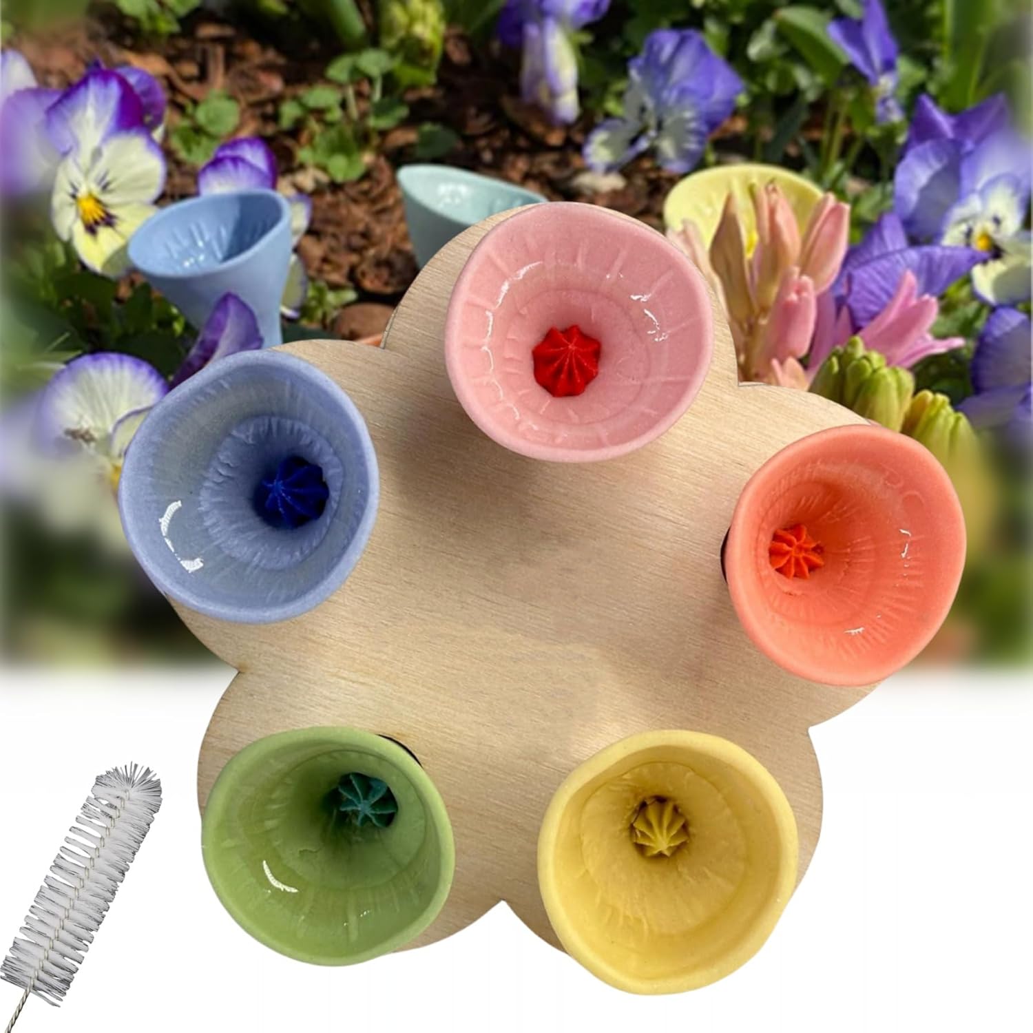 Amazon.com: Bee Cups for Garden-Bee Watering Station,Send Cleaning ...