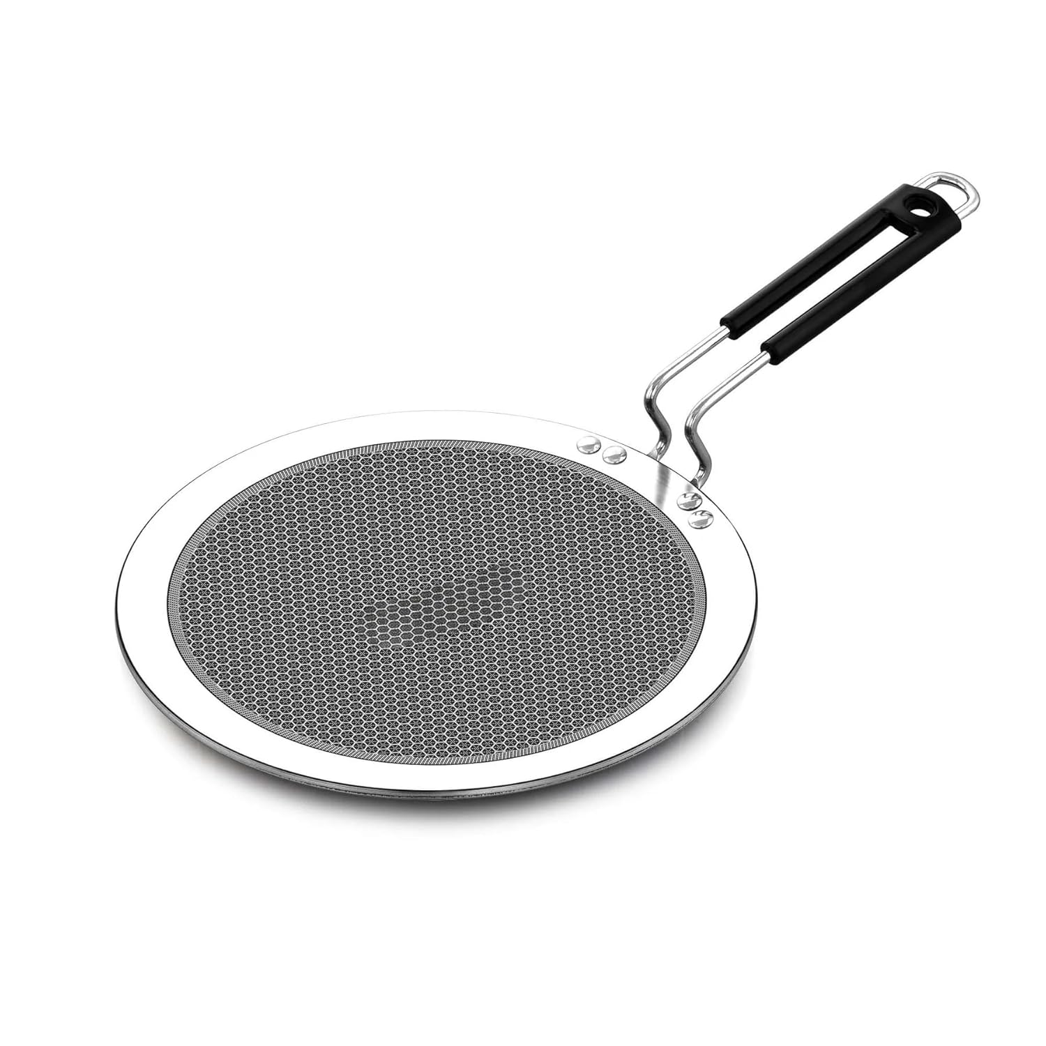 Buy Shritik 26 cm Triply Stainless Steel Honeycomb Nonstick Tawa ...