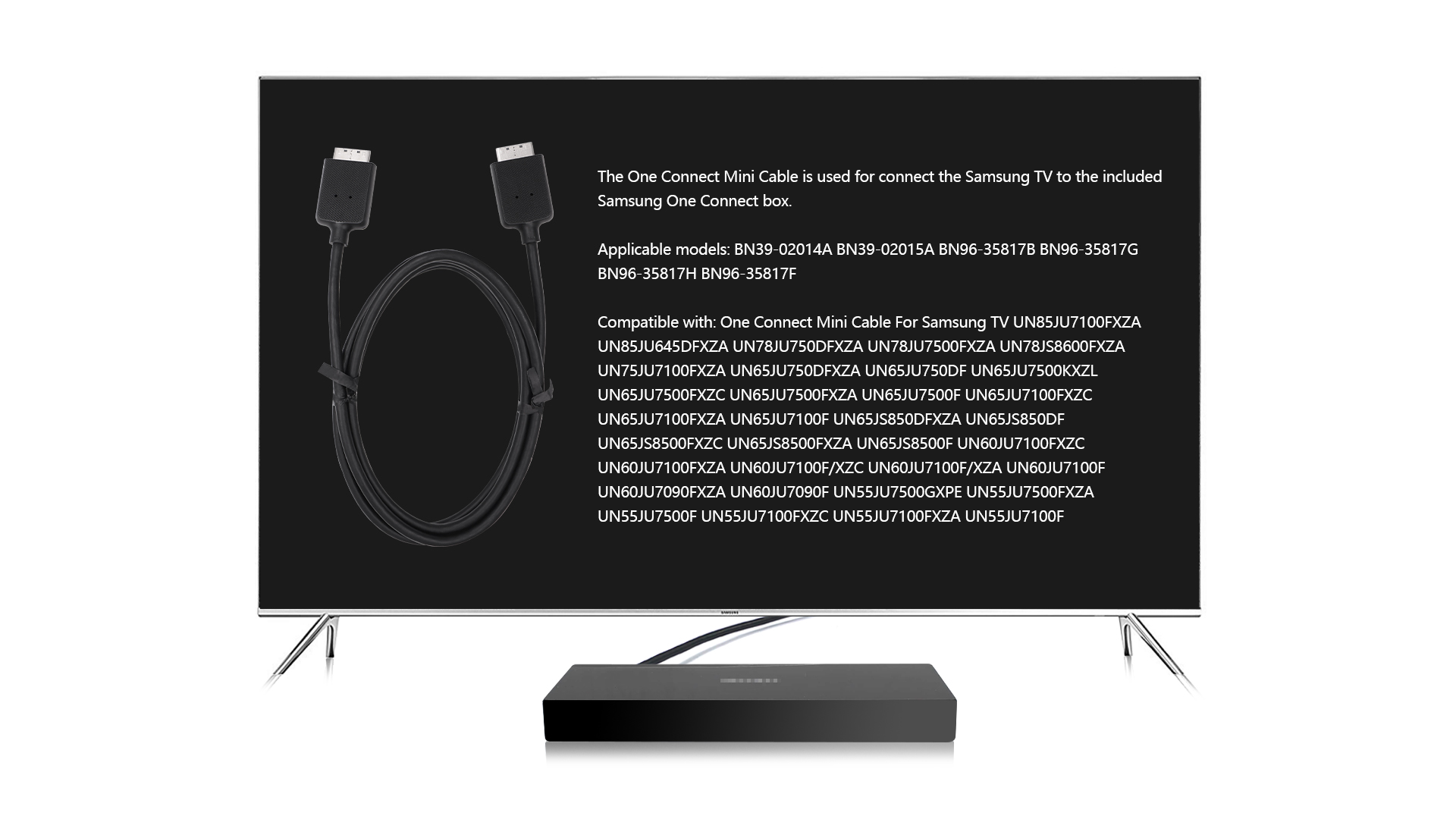 Watch BN39-02015A One Connect Mini Cable for Samsung TV on Amazon Live