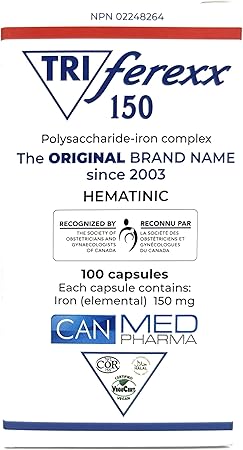 Triferexx HEMATIC 150 Iron Supplement : Amazon.ca: Health & Personal Care