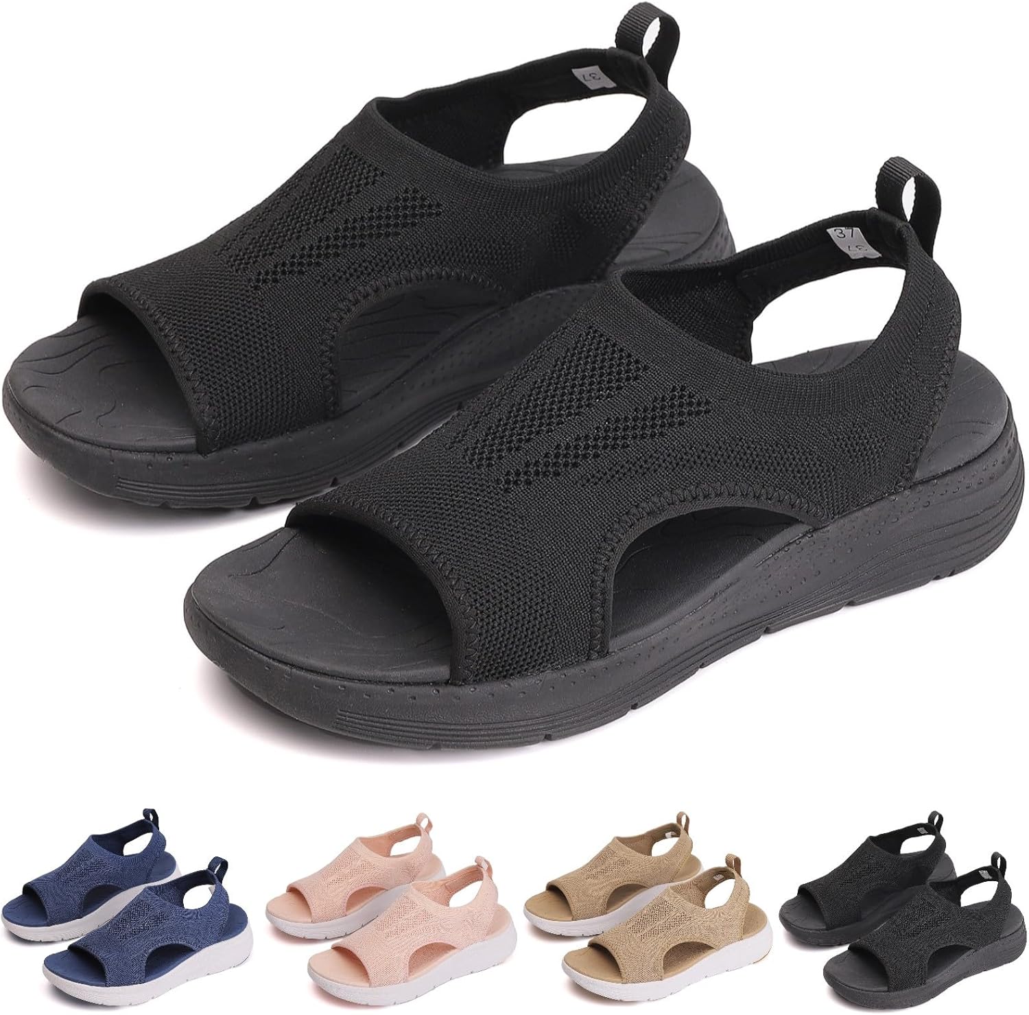 Amazon.com | Women's Breathable Orthopedic Sandals Comfortable Walking ...