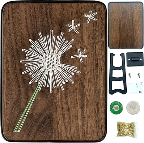 DIY String Art Kit for Beginner, Dandelion String Art,Unique Gift,Craft Kit for Holidays ...