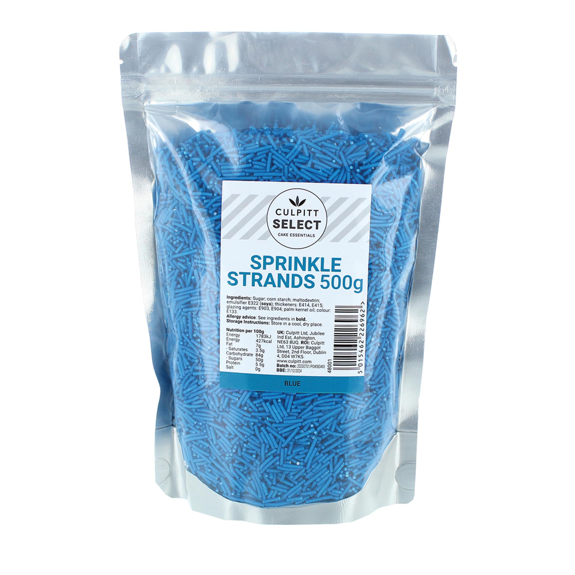 Culpitt Select Sprinkles | Blue Sugar Strands, Cake Sprinkle ...