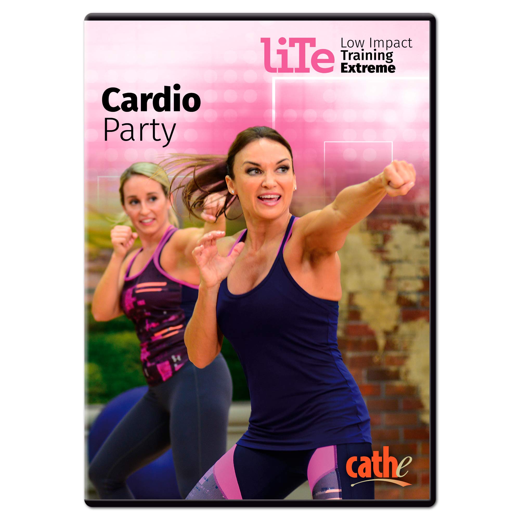 Amazon.com: Cathe Friedrich LITE Cardio Party Low Impact Exercise ...