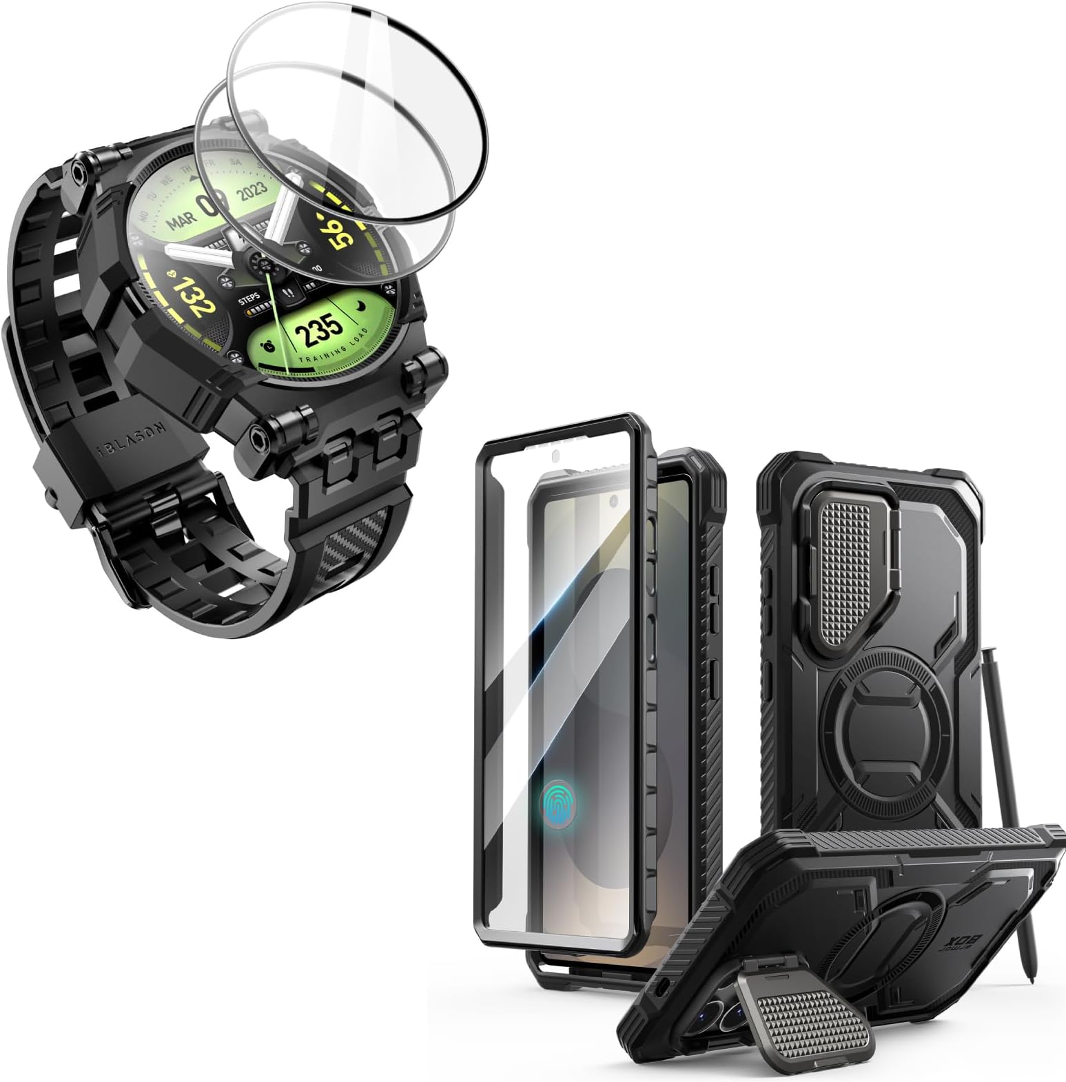 Amazon.com: i-Blason Armorbox for Galaxy S25 Ultra Case & Galaxy Watch ...