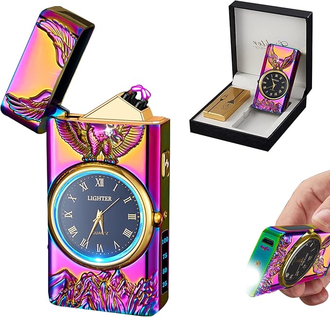 Amazon.com: RSBYE Watch Lighter, Electric Lighter, Dual Arc Plasma ...