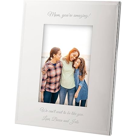 Amazon.com - THINGS REMEMBERED Engraved Wedding Flat Iron Silver 8x10 ...