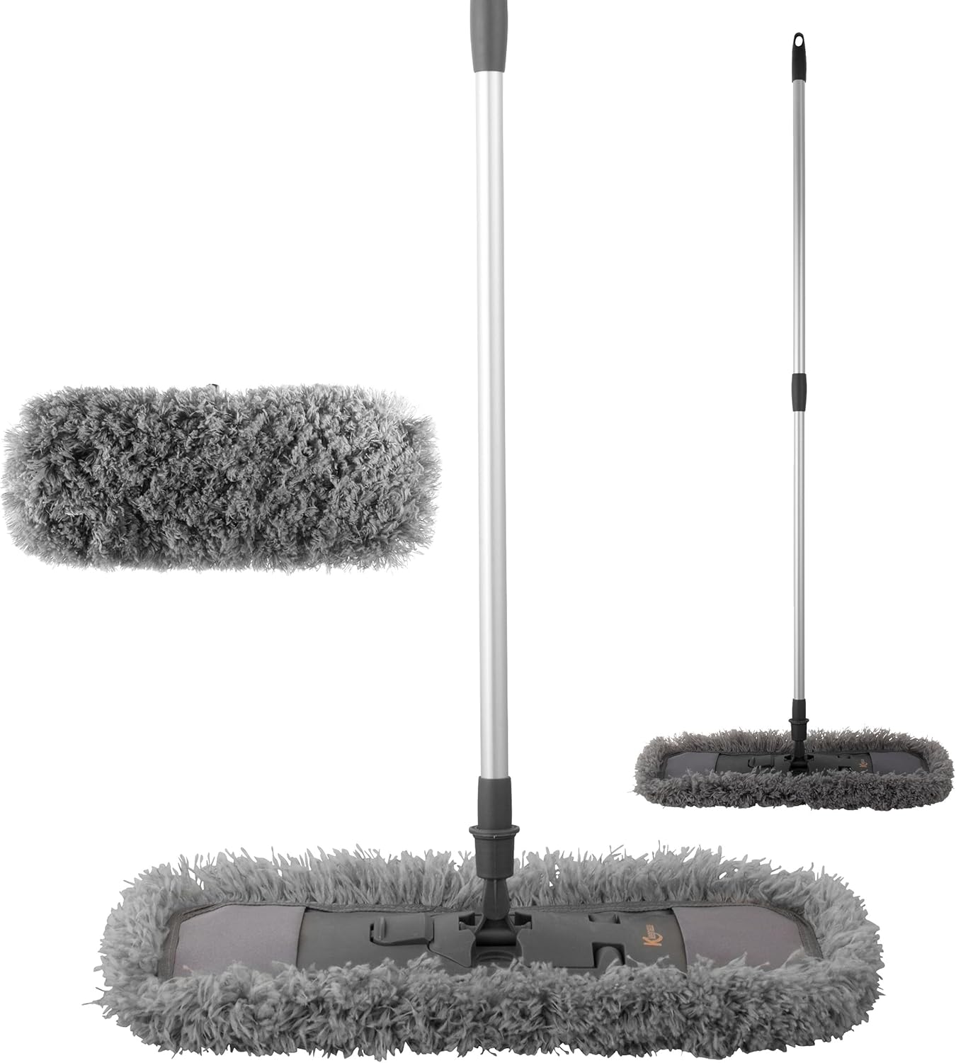 Kleeneze KL028121EU7 Flat Mop - Extra Large Microfibre Fluffy Duster ...