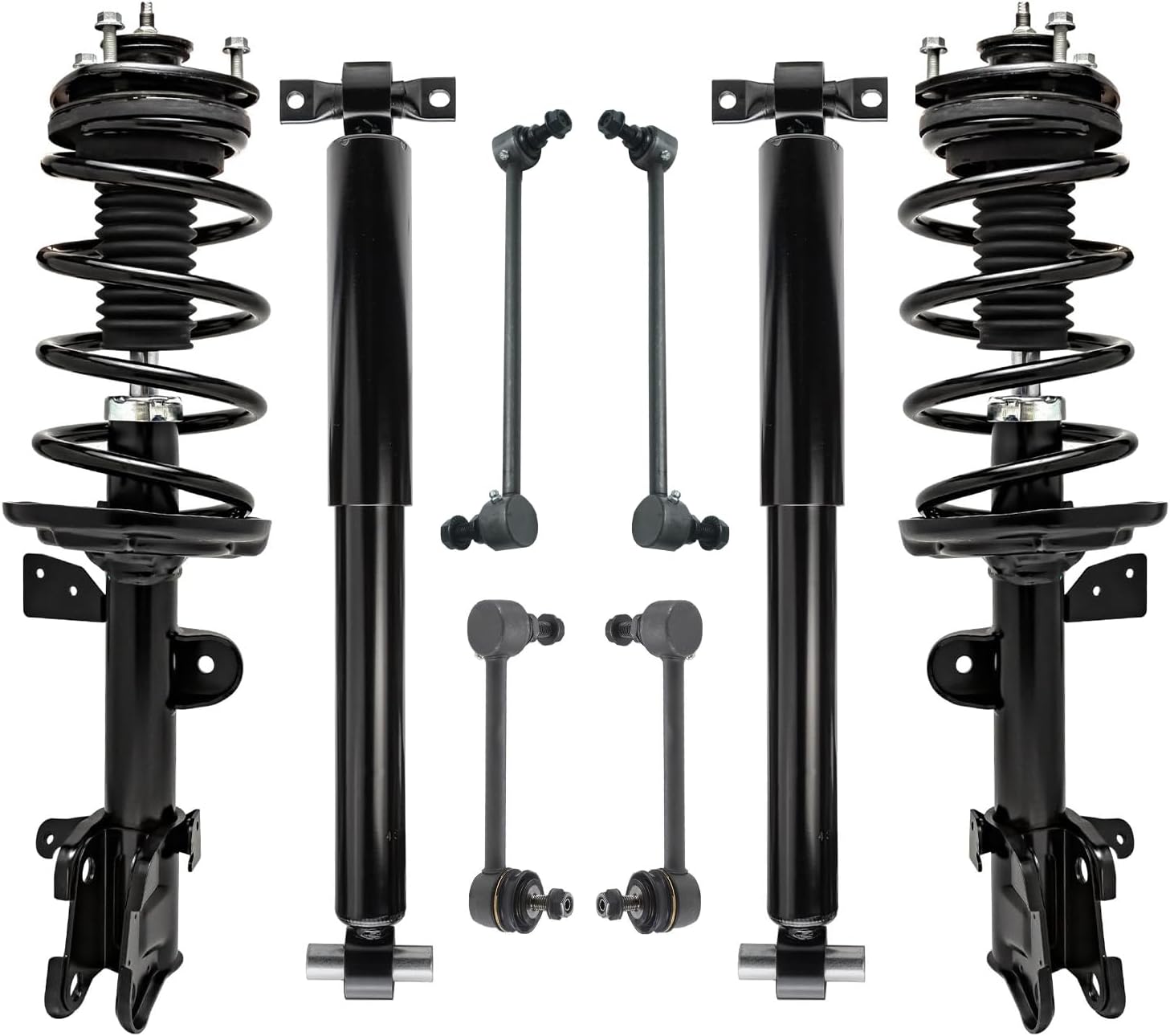 Amazon.com: Detroit Axle - 8pc Struts Shocks Kit for 2009-2015 Honda ...