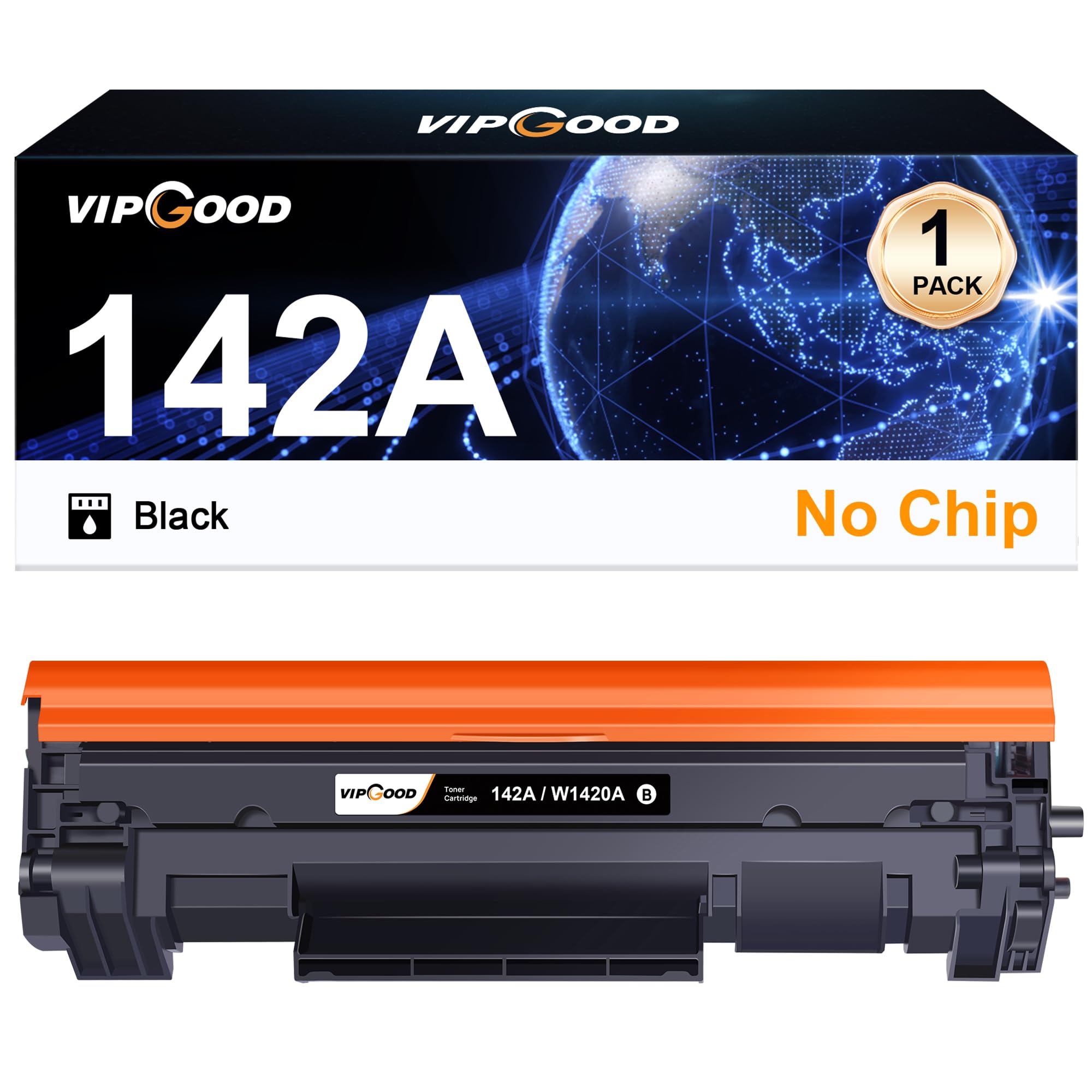 VIPGOOD 142A W1420A 142X W1420X Toner Compatibile per HP 142A W1420A ...