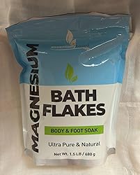 Amazon.com: Magnesium Flakes - 8 LB Ultra Pure Magnesium Chloride ...