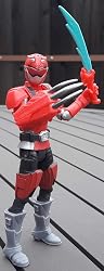 Amazon.com: Hasbro Power Rangers Beast Morphers Red Ranger (Red Fury ...