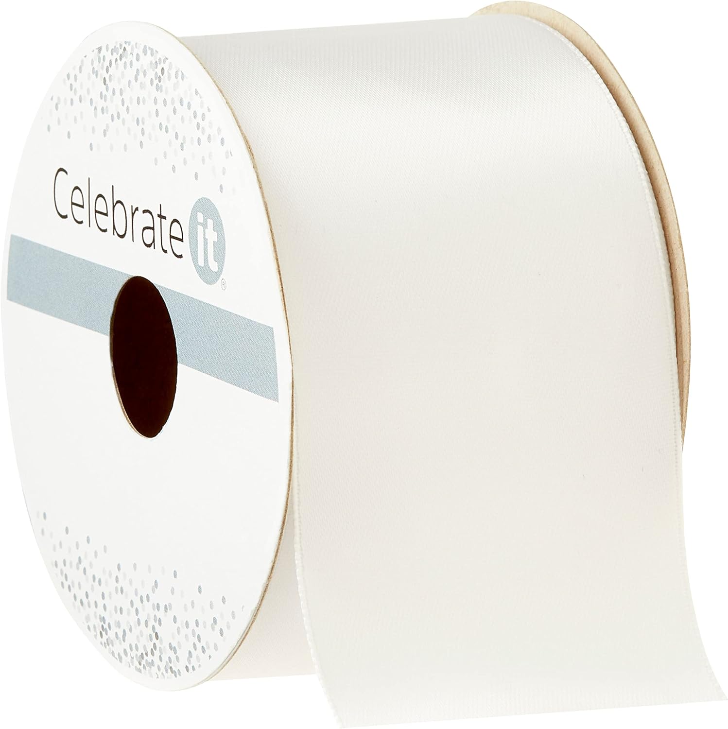 Amazon.com: 12 Pack: 2”; x 3yd. Satin White Ribbon by Celebrate It® 360°™