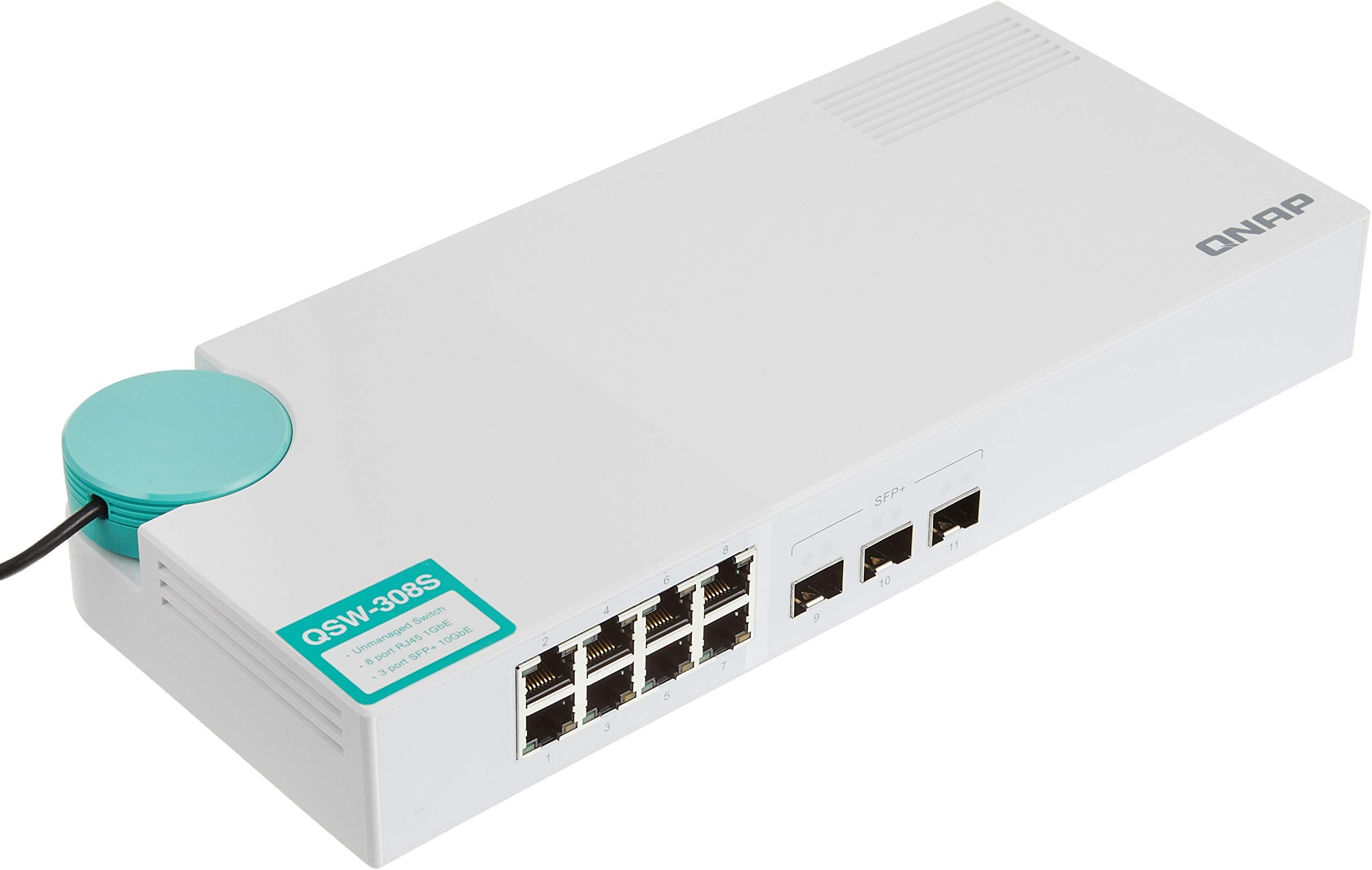 Amazon.com: QNAP QSW-M1208-8C 10GbE Managed Switch, with 8-Port 10GbE ...