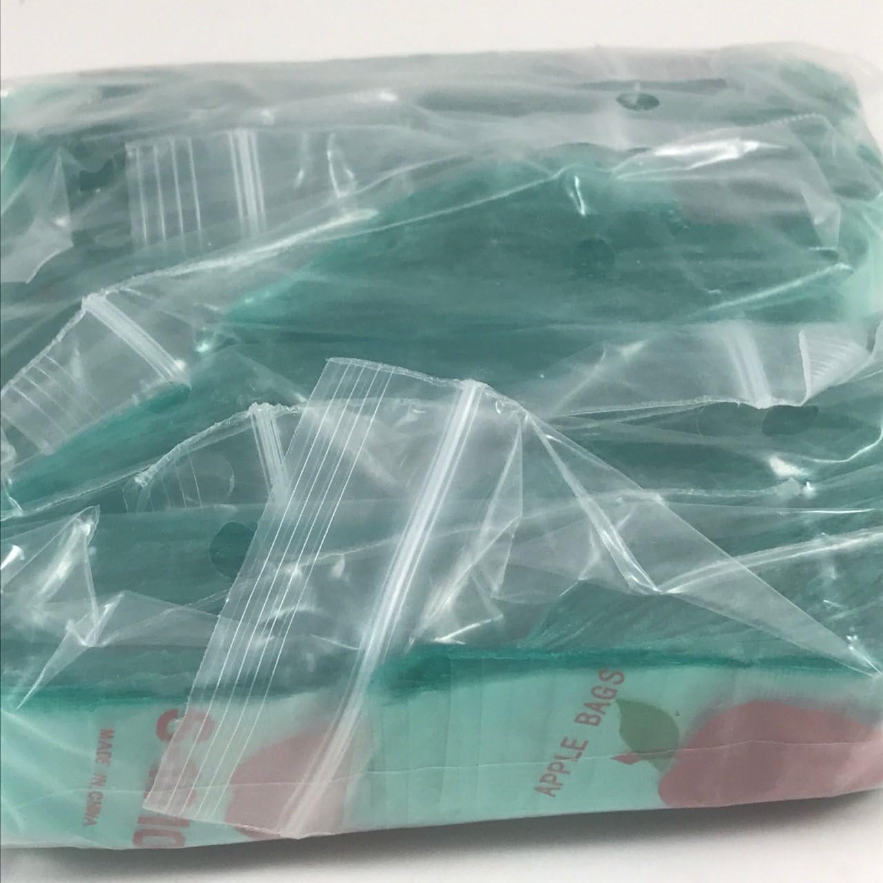 Amazon.com: 1010-S Original Mini Ziplock 2.5mil Plastic Bags 1" x 1 ...