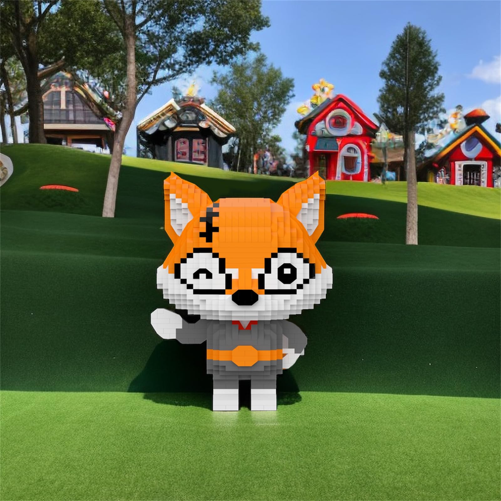 Snapklik.com : Larcele Micro Building Blocks Animal Set, DIY Mini 3D ...