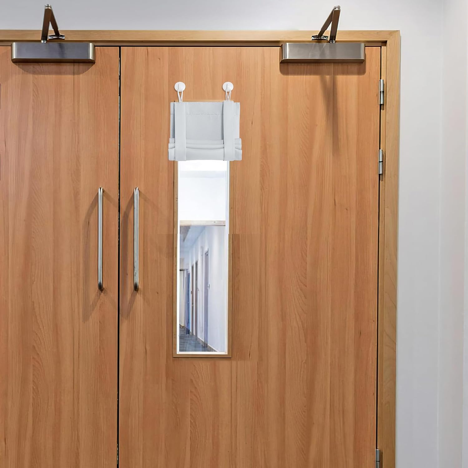 Amazon.com: NICETOWN Classroom Door Window Cover Curtains Blackout ...