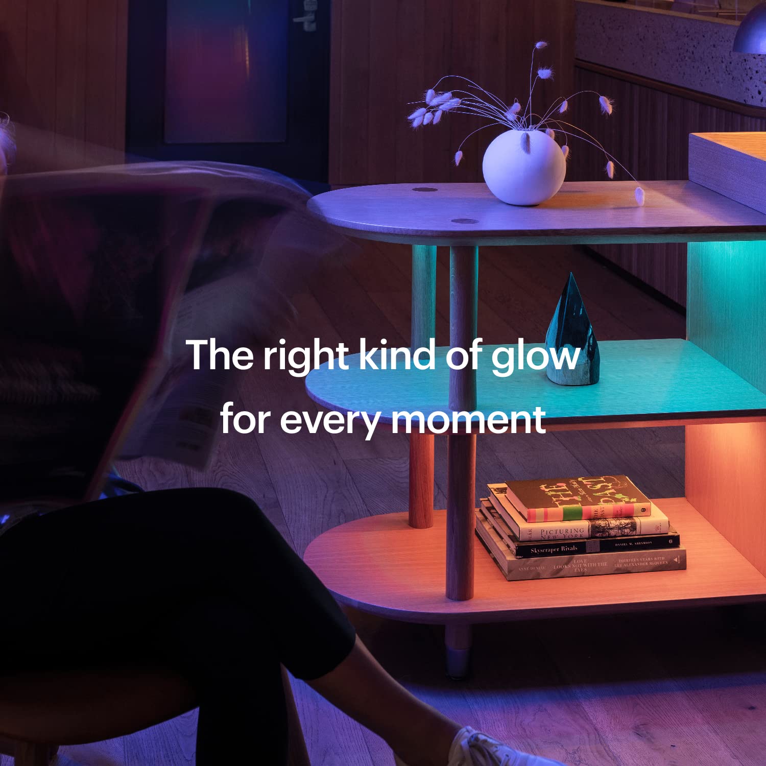 Snapklik.com : Amber Flow LED Light-Up Strips, 64-Foot Long Strip, RGB ...
