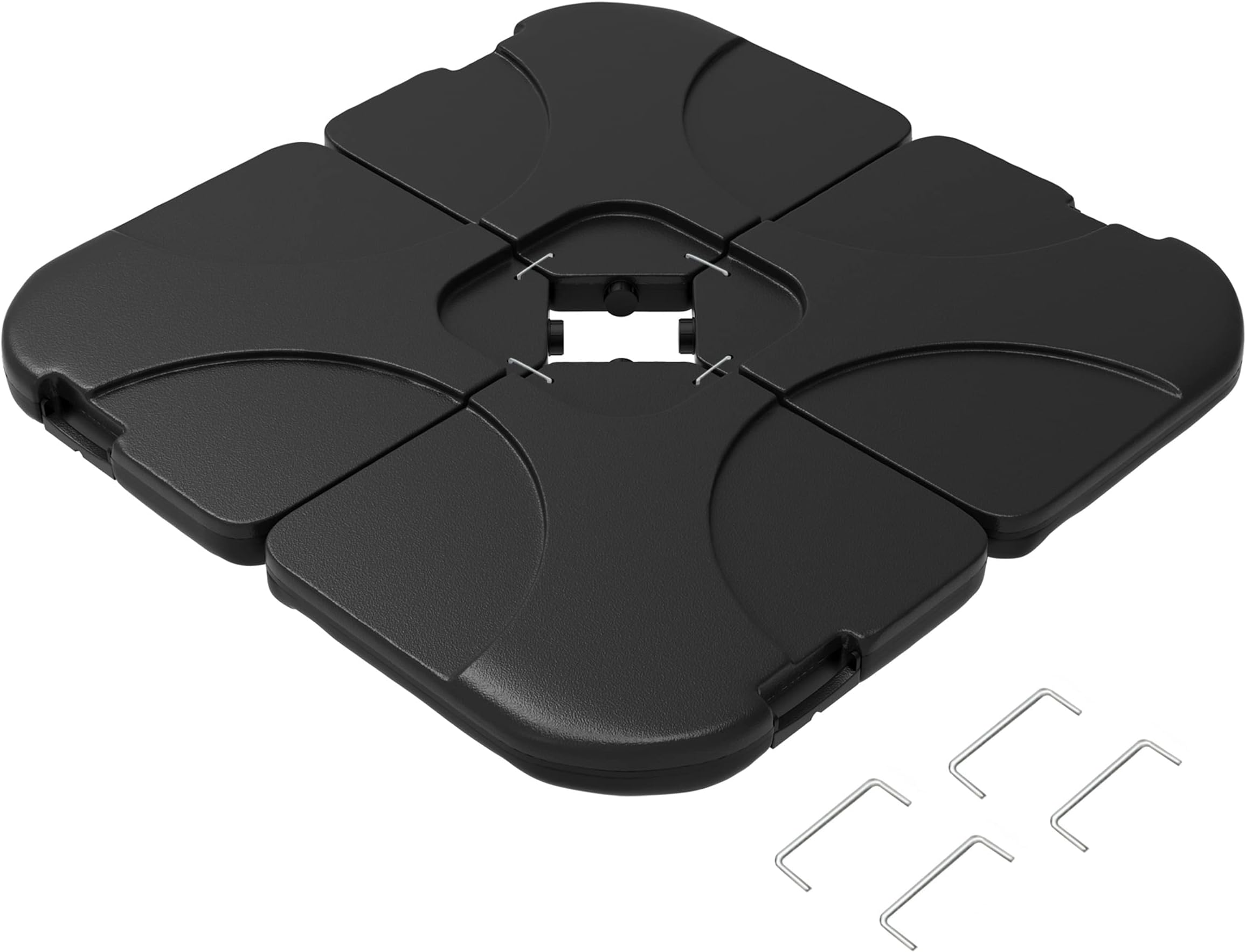 Amazon.com : Pure Garden Patio Umbrella Base - Outdoor Base Plates for ...