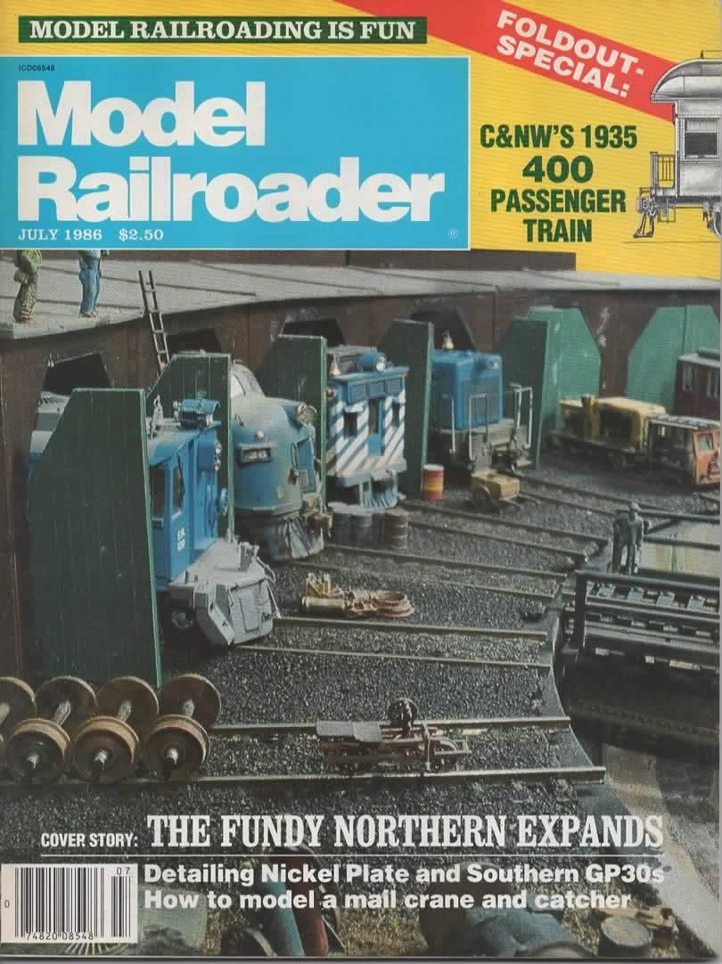 Model Railroader (July 1986): Gordon Odegard, Montford Switzer, Bruce ...