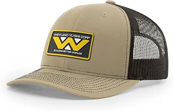 Weyland-Yutani Logo : Alien Movie, Snapback Hat (Beige/Dark Brown) at ...