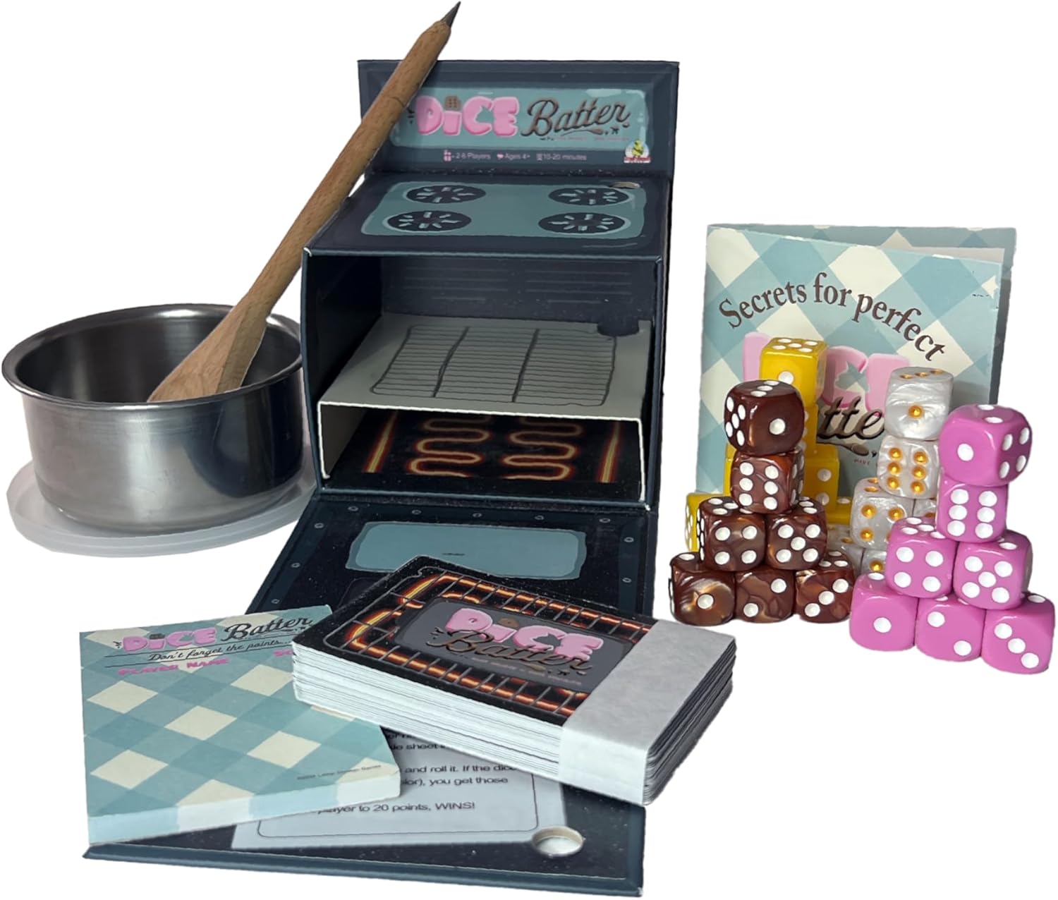 Lethal Chicken Games Dice Batter – Fun Dice Game for Kids and Families ...