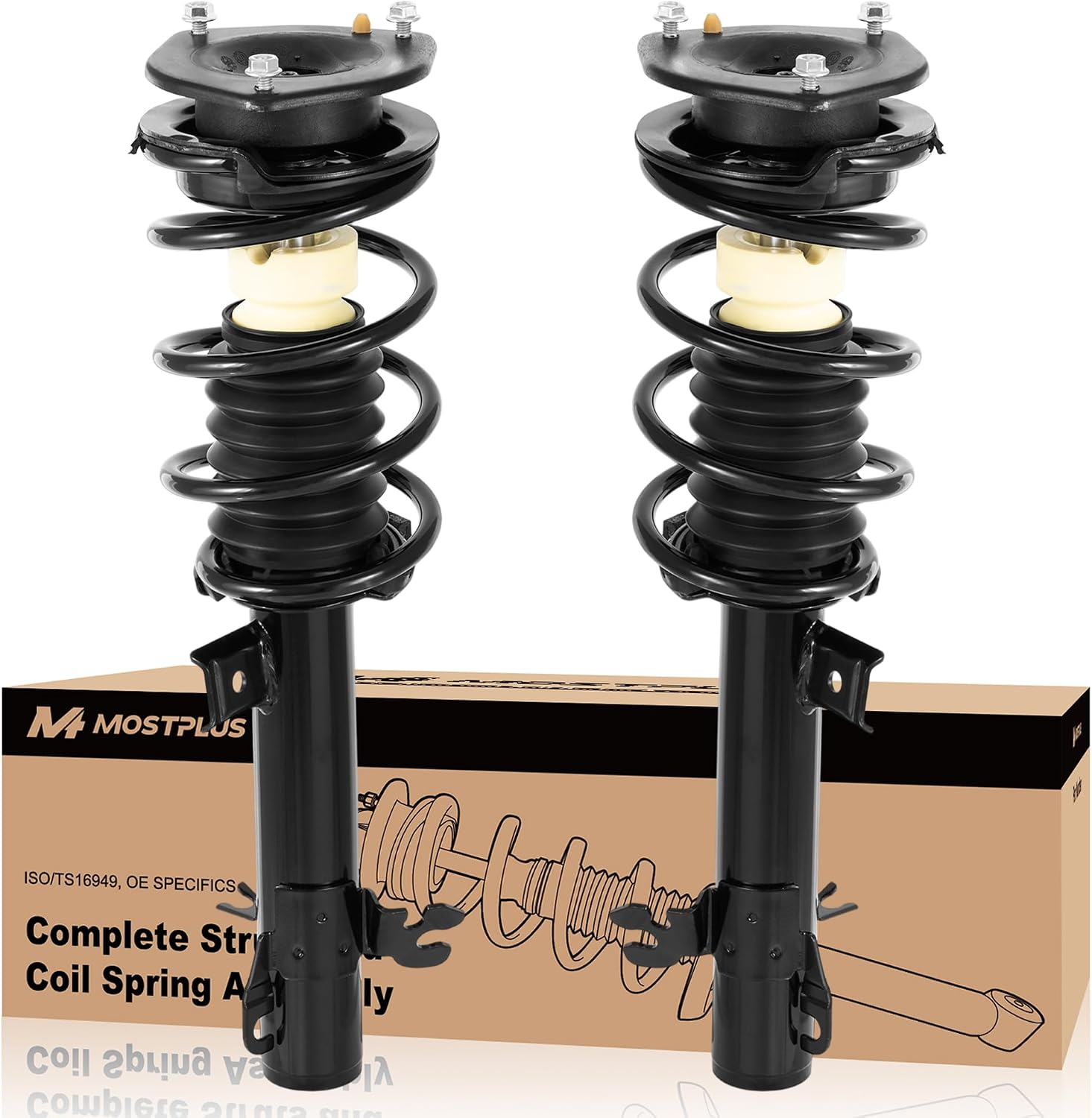 Amazon.com: MOSTPLUS Front Struts Shock Absorber Compatible for 2007 ...