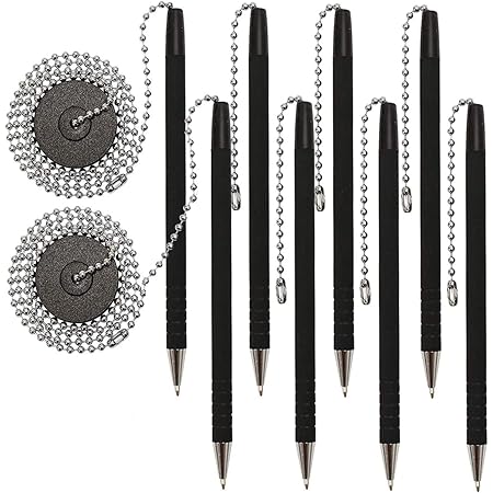 Amazon.com : 6 Pieces Reception Secure Pen with Counter Security Pen ...