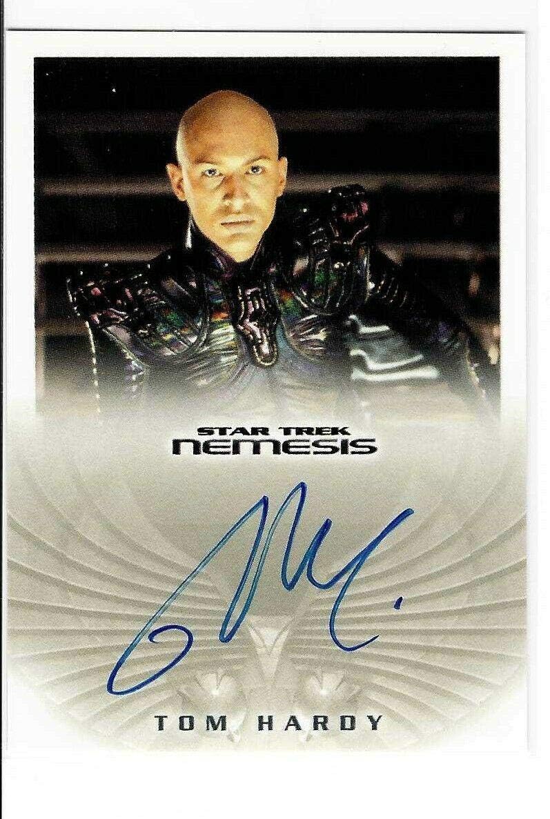 Amazon.com: Tom Hardy As Shinzon Star Trek Nemesis Authentic Autograph ...
