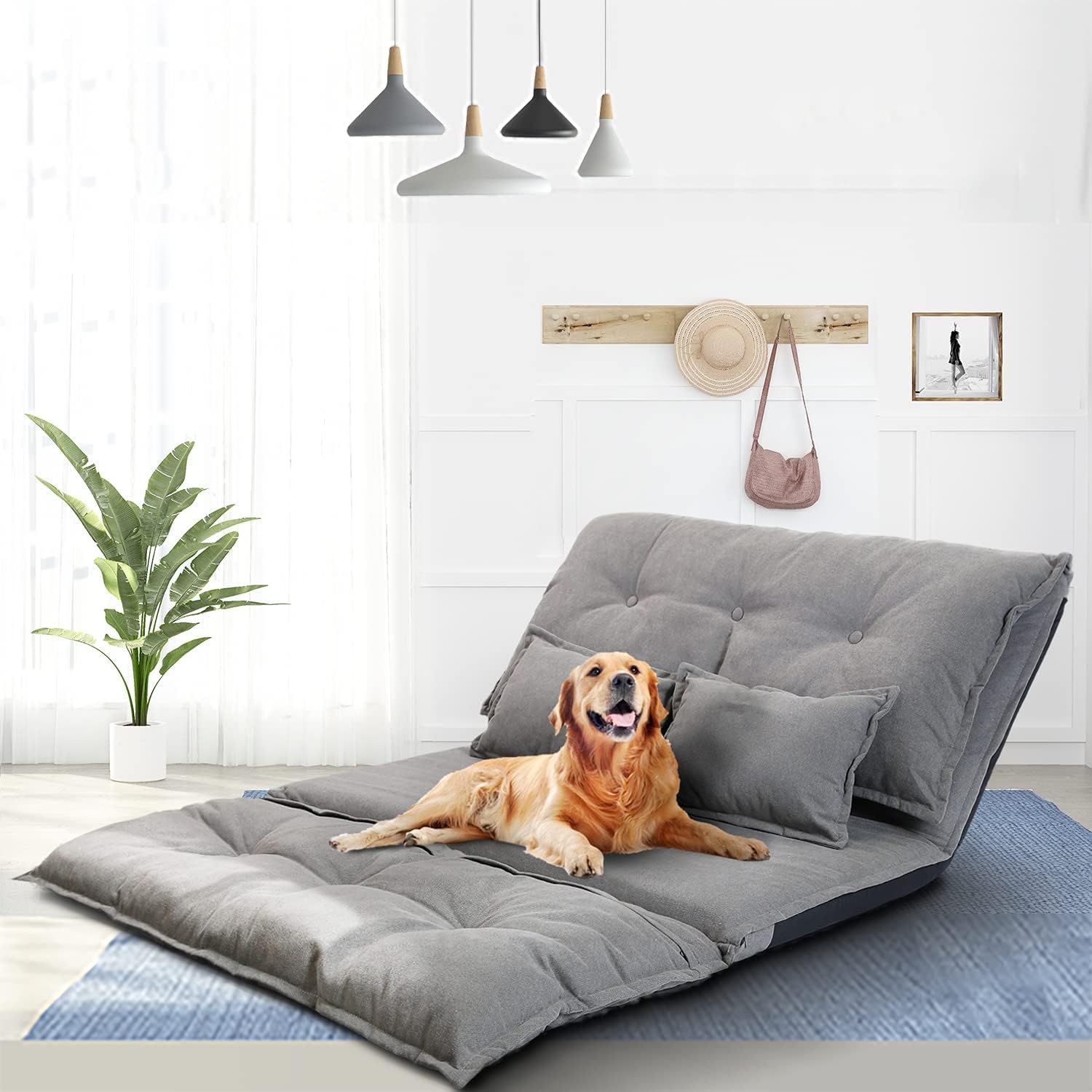 Amazon.com: TY ARTS & CULTURE Sofa Bed Comfortable Adjustable Sofa TV ...