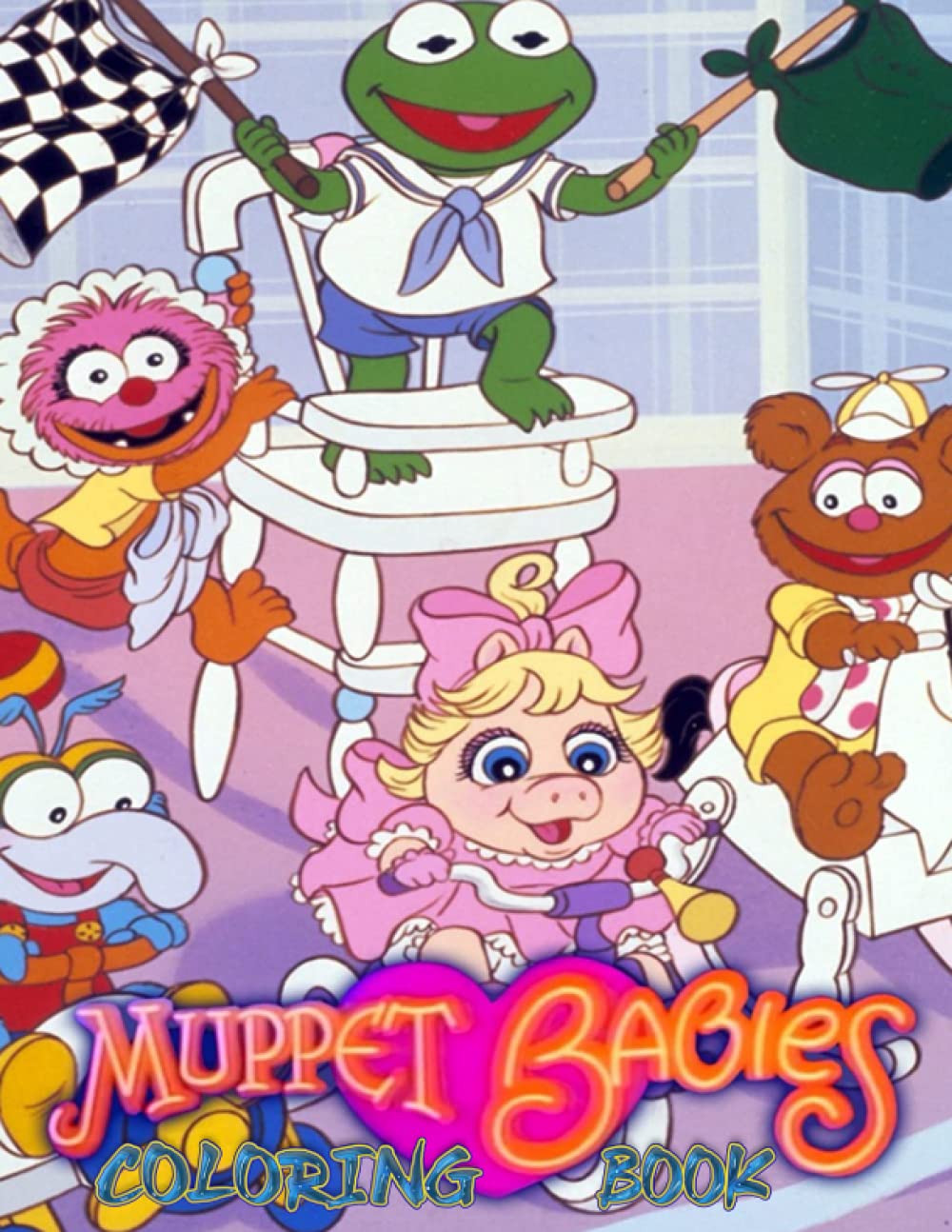 Muppet Babies Coloring Book Over 60 Pages Of High Quality | Desertcart ...