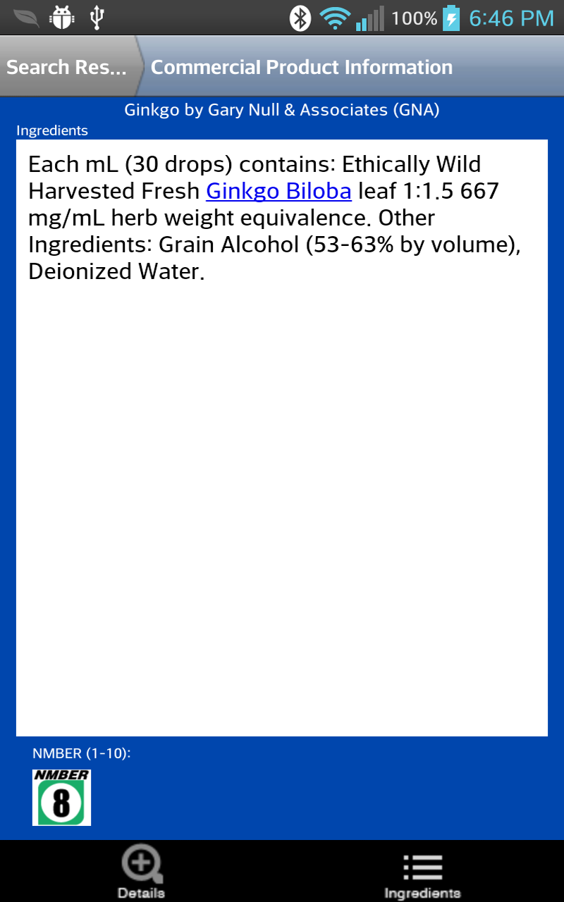 Natural Database (Consumer Ed) - App on Amazon Appstore