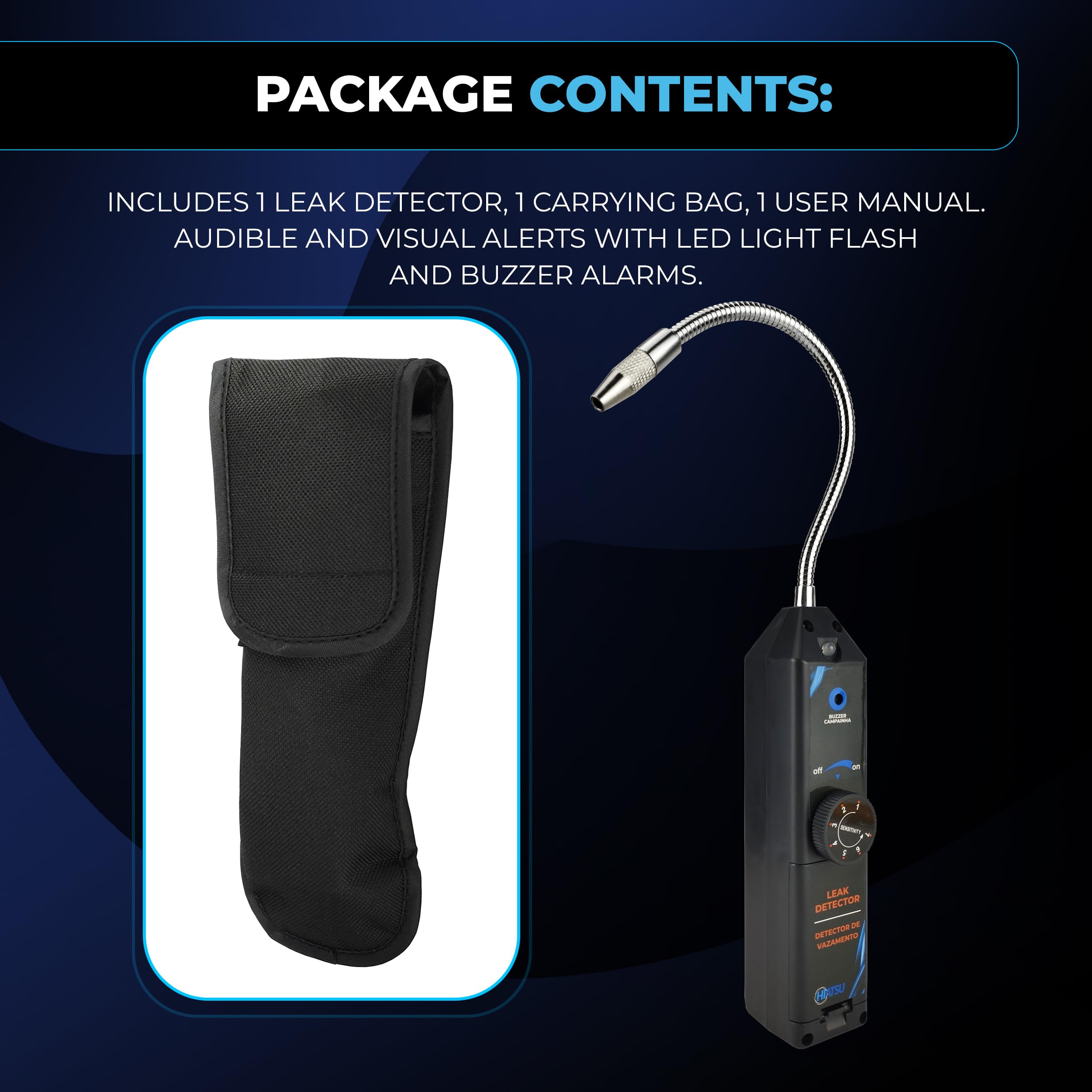 Snapklik.com : WJL-6000 HVAC AC Refrigerant Leak Detector For Halogen ...