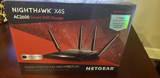 Amazon.com: NETGEAR Nighthawk X4S Smart WiFi Router (R7800) - AC2600 Wireless Speed (up to 2600 ...