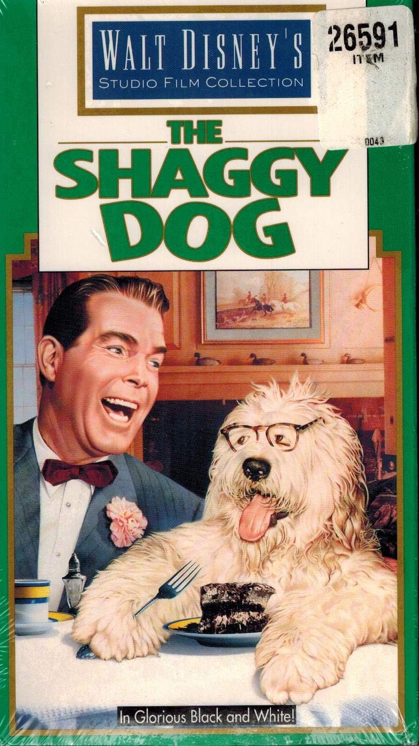Amazon.com: The Shaggy Dog [VHS] : Fred MacMurray: Películas y TV