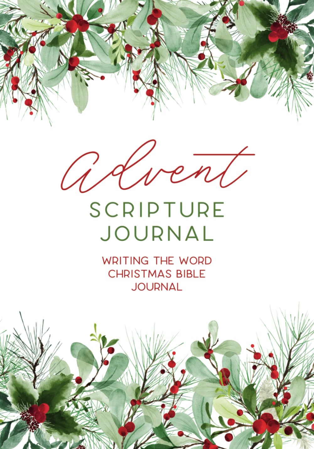 Advent Scripture Journal - Write the Word Christmas Bible Journal ...