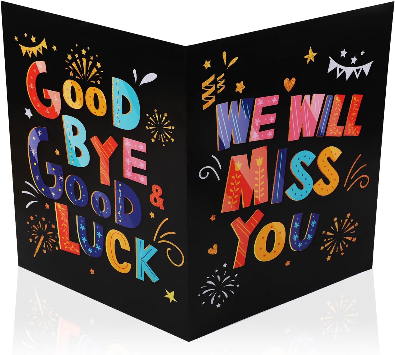 Funny New Job Congrats Card with Envelope, 11x17.3 Inch Farewell Gift ...