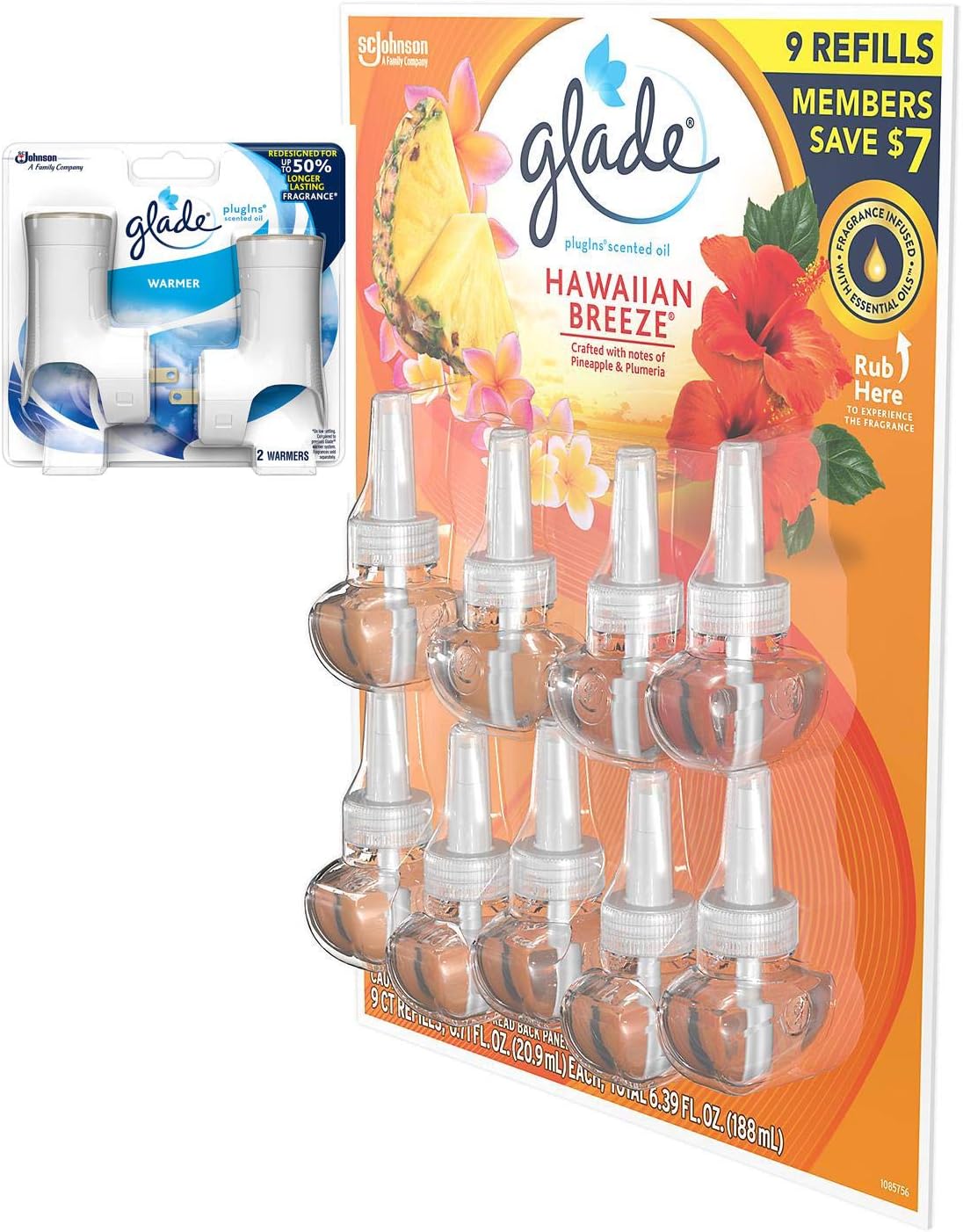 Amazon.com: Glade PlugIns Scented Oil Refill, Essential Oil Infused ...