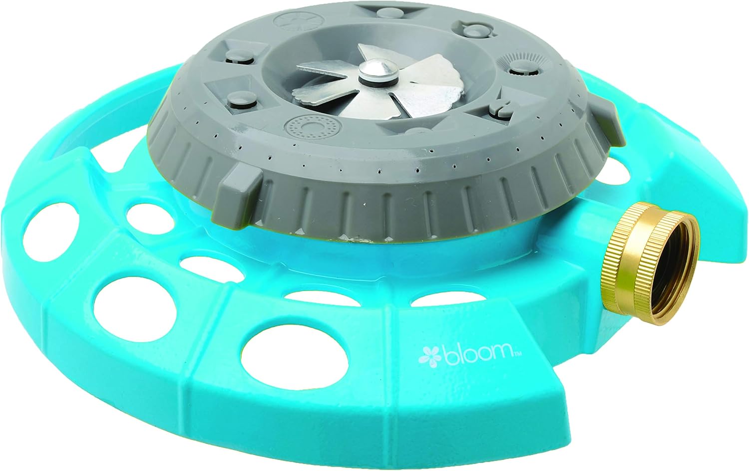 Amazon.com : Garden Bloom 71562BL Metal Turret Sprinkler, Assorted ...