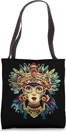 Amazon.com: Archaeology Aztec Mayan Maya queen Archaeologist teal tan ...