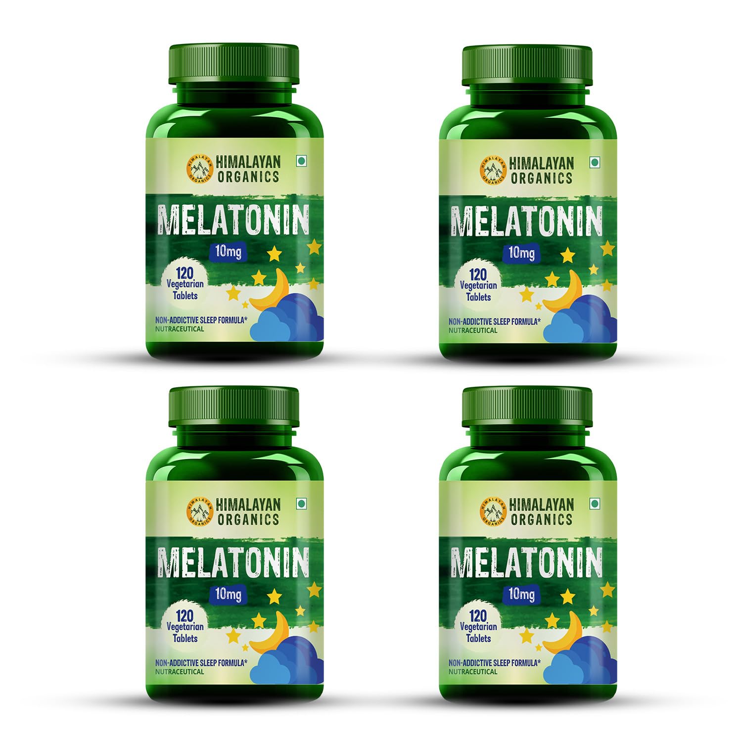Melatonin 10 MG Healthy Sleep Cycle | Helps Stress & Anxiety Relief ...
